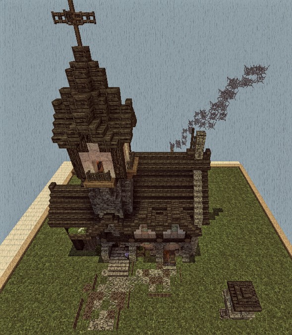 Dirty Rustic House Minecraft Map