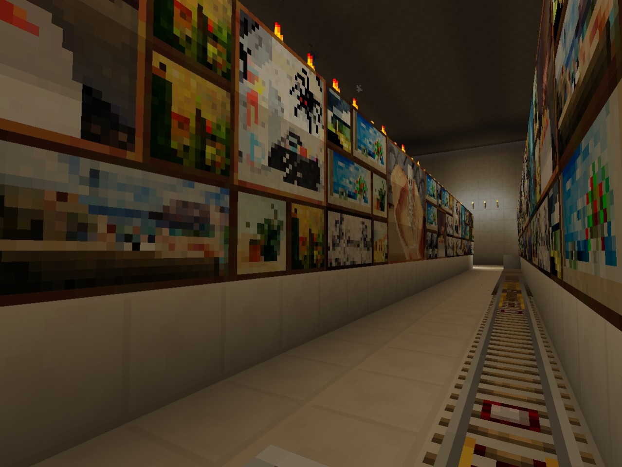 epic art museum Minecraft Map