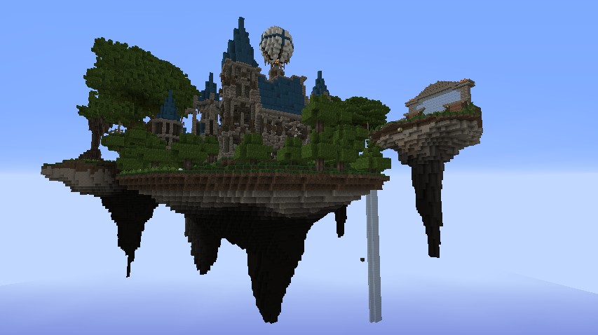 Medieval Float Village Minecraft Map