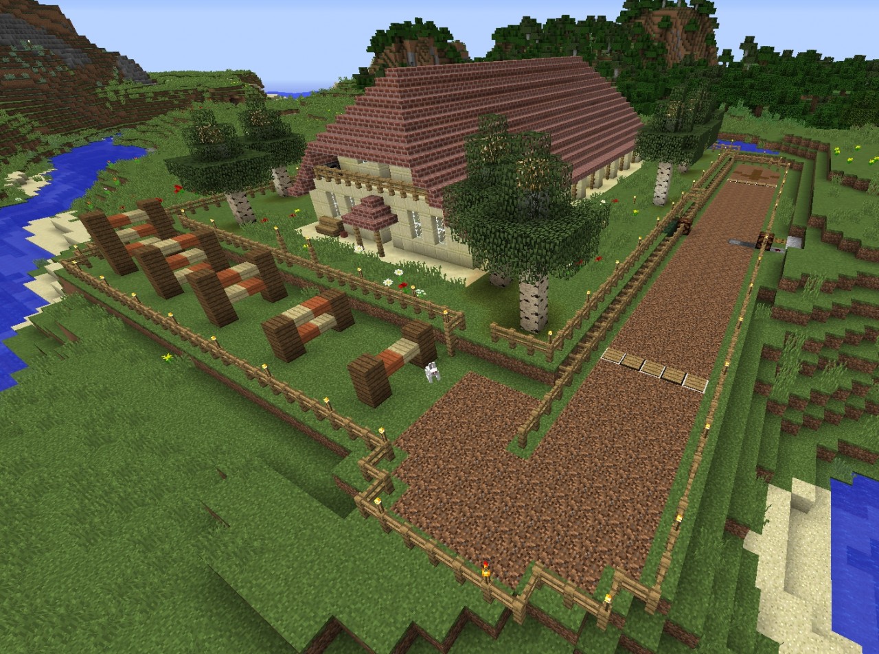 Baroque Stable Minecraft Map