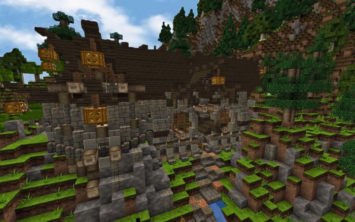The Moldy Stone INN Minecraft Map