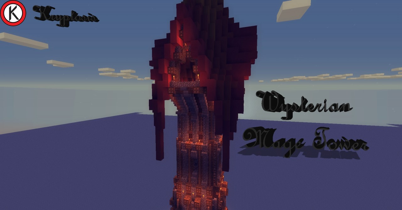 Wysteria Mage Tower Minecraft Map