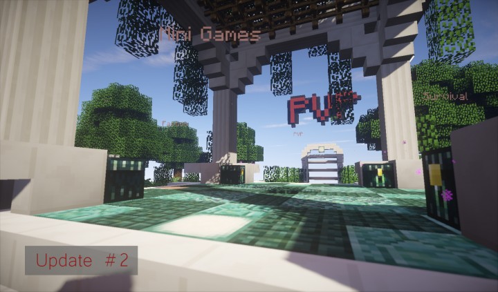 Small Server Spawn - Atlantis Theme (Outdated) Minecraft Map