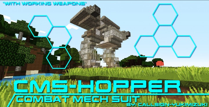 CMS - Hopper (Combat Mech Suit) Minecraft Map