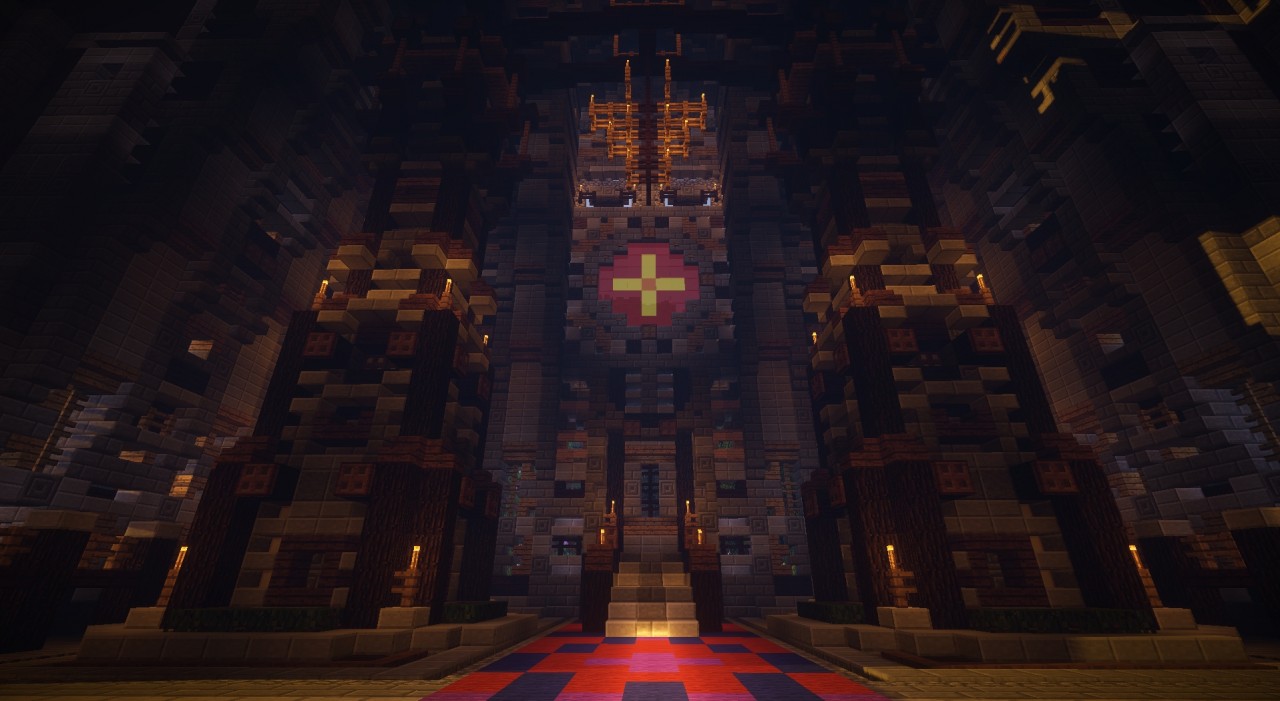 [Spawn / Building] Palace of the Gods Minecraft Map