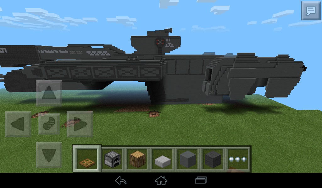 minecraft pocket edition halo unsc frigate Minecraft Map