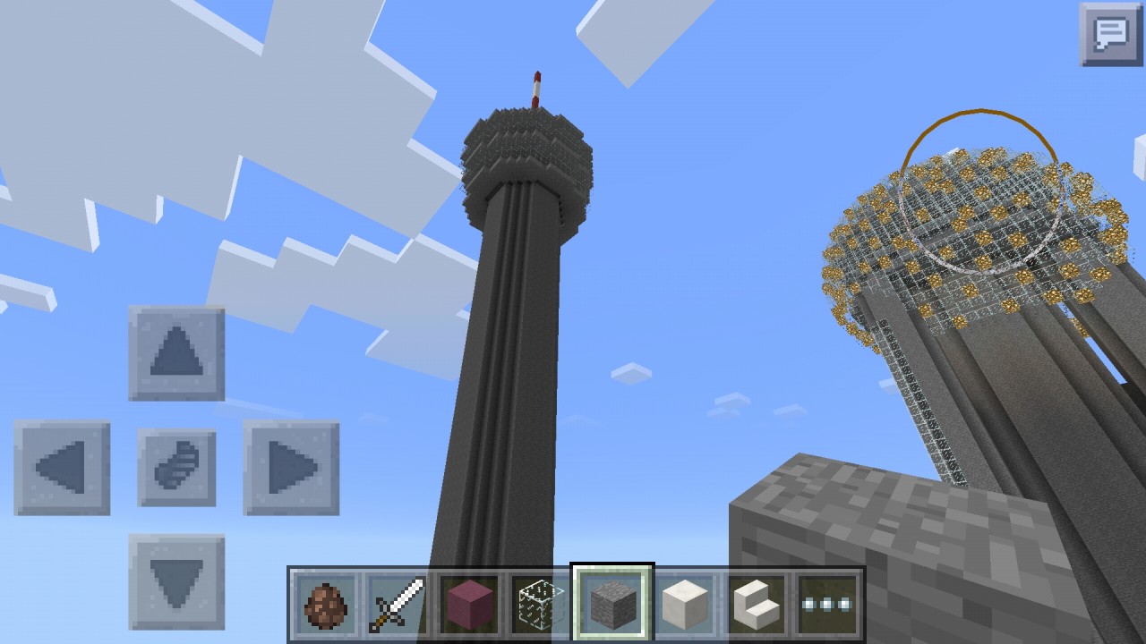 iconic towers mashup in minecraft pocket edition Minecraft Map