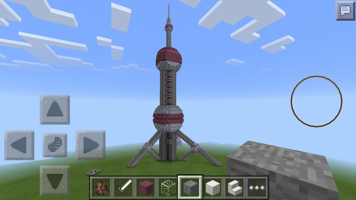 iconic towers mashup in minecraft pocket edition Minecraft Map