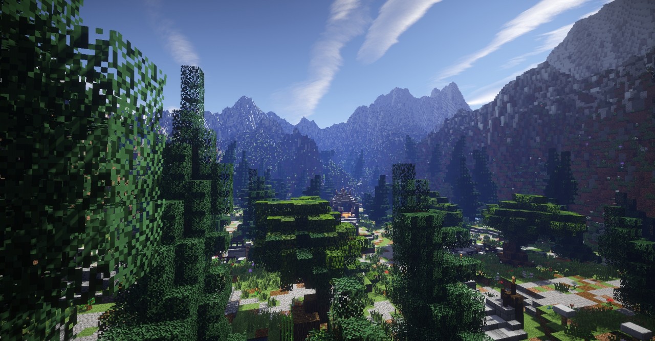[Spawn / Factions] The White Mountains Minecraft Map