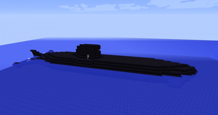 Nuclear Attack Submarine Minecraft Map