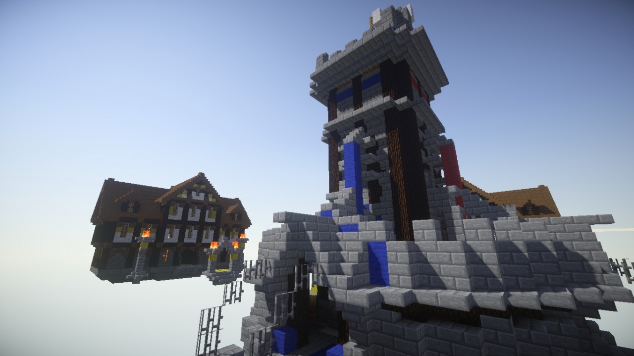 BedWars map - Houses Minecraft Map