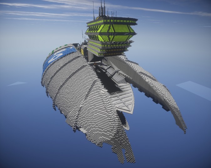 "Munificent" Class Frigate Minecraft Map