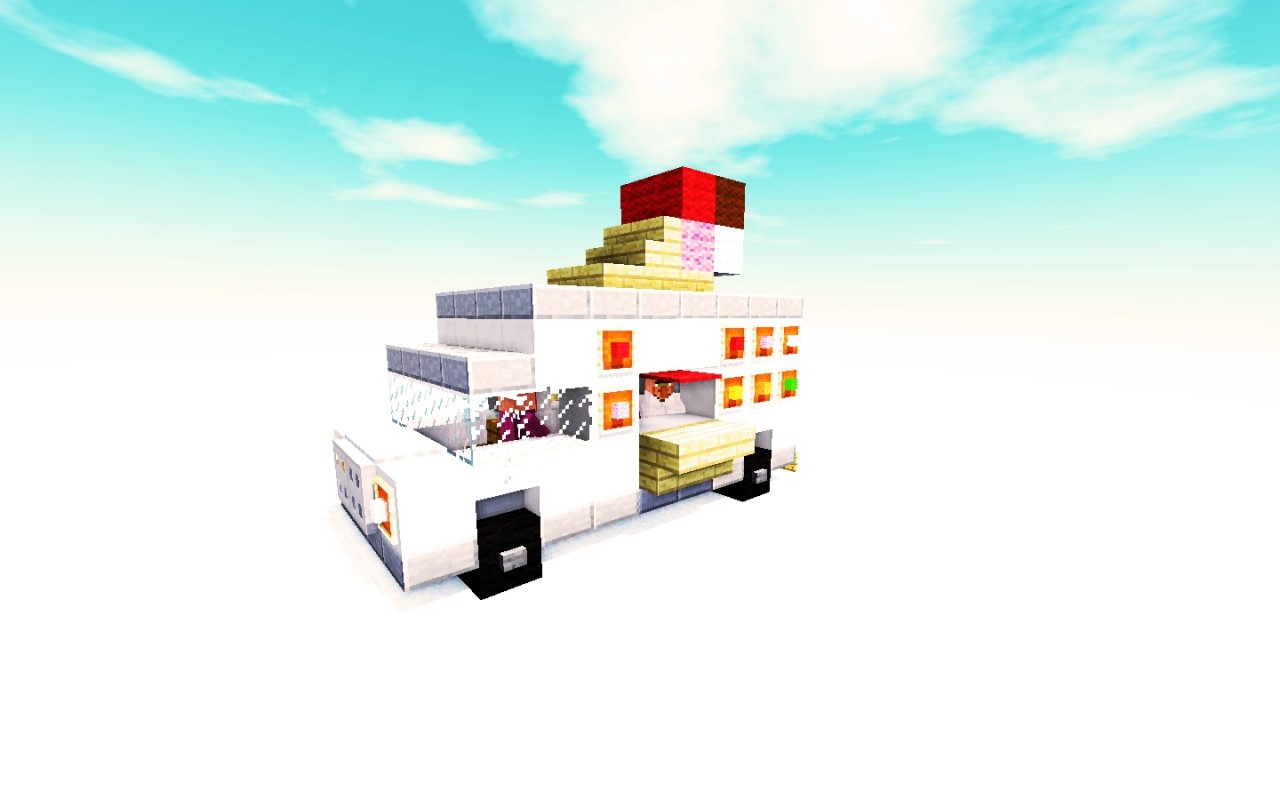 Ice Cream Truck Minecraft Map