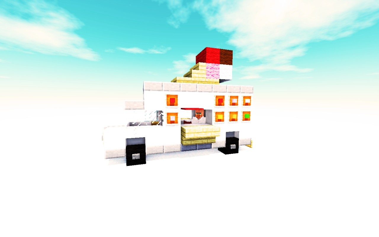 Ice Cream Truck Minecraft Map