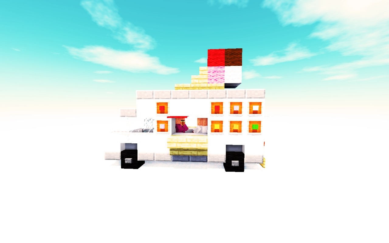 Ice Cream Truck Minecraft Map