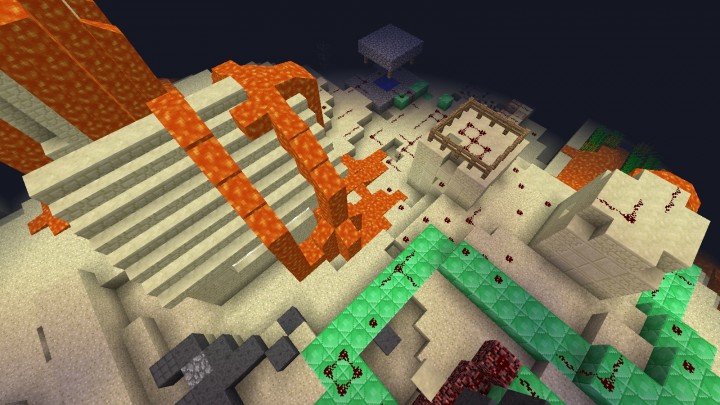 a random world Minecraft Map