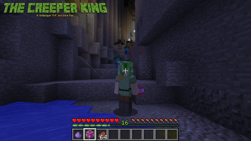 The Creeper King Minecraft Map
