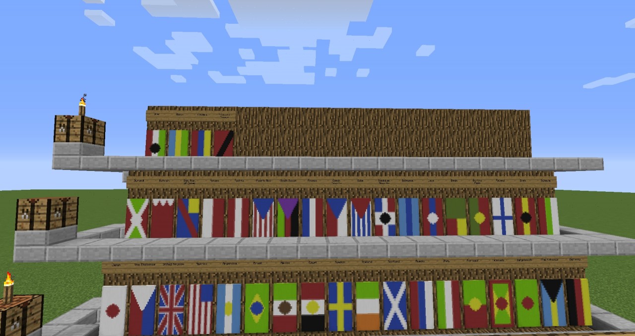 World Flags!! Minecraft Map