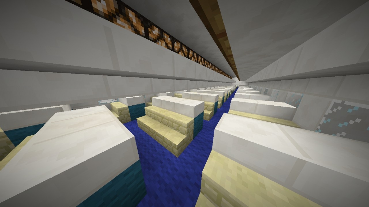 A350-1000XWB Minecraft Map