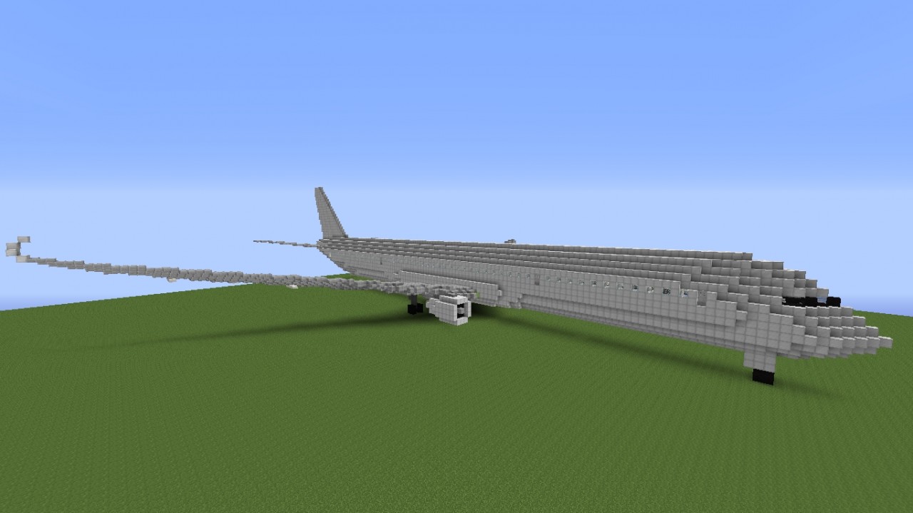 A350-1000XWB Minecraft Map