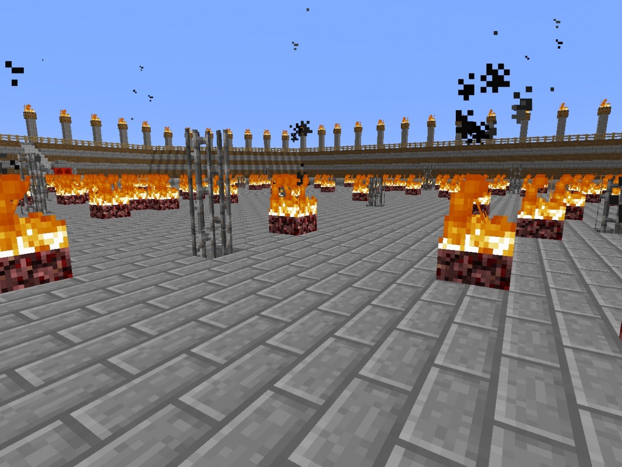 Arena of Fire Minecraft Map