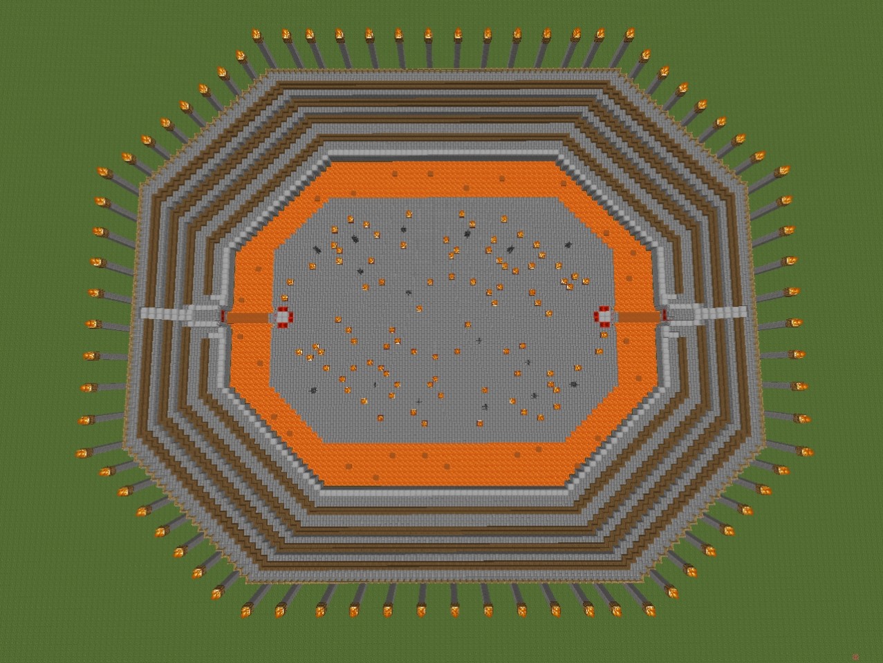 Arena of Fire Minecraft Map
