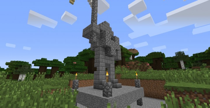 A Couple Small Statues Minecraft Map
