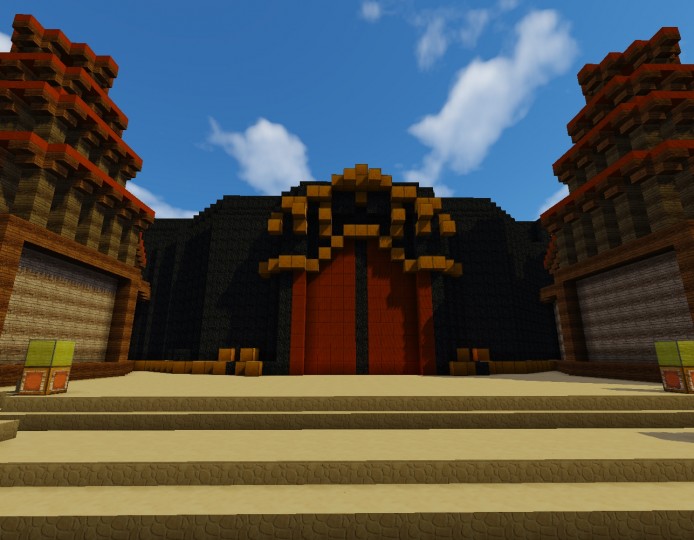 Re- Fire Nation Palace Minecraft Map