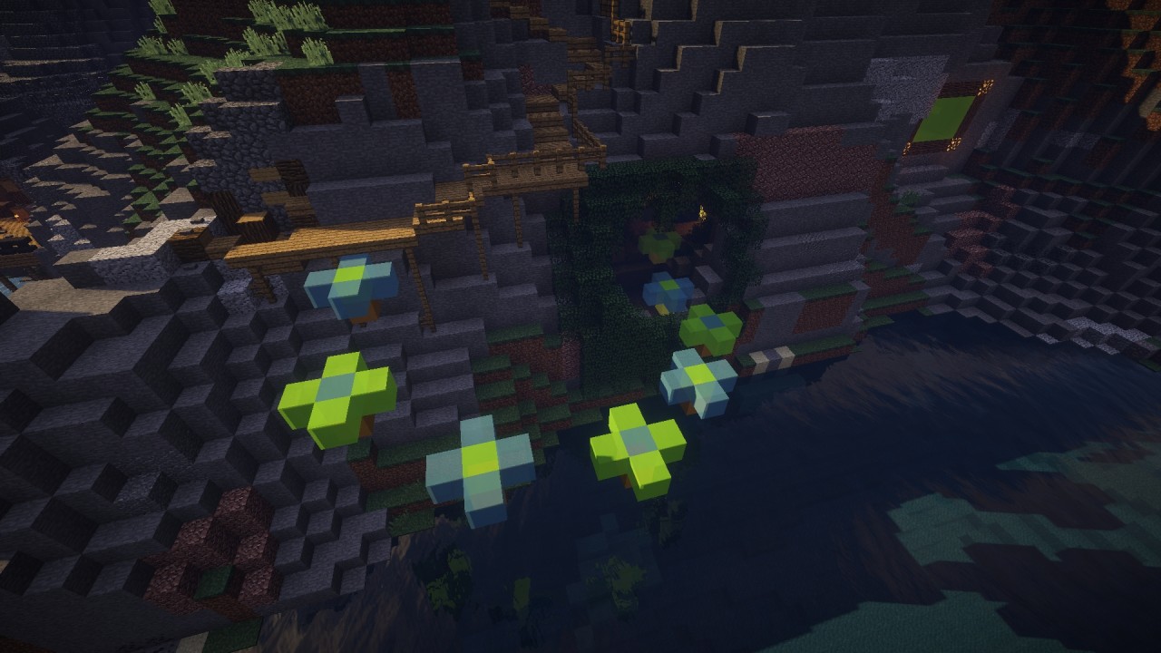 The Rocky Shore parkour Minecraft Map