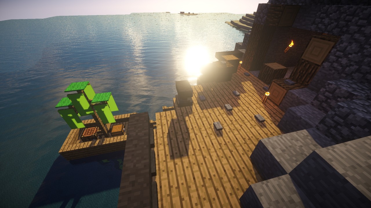 The Rocky Shore parkour Minecraft Map