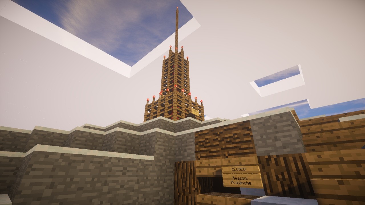 The Rocky Shore parkour Minecraft Map