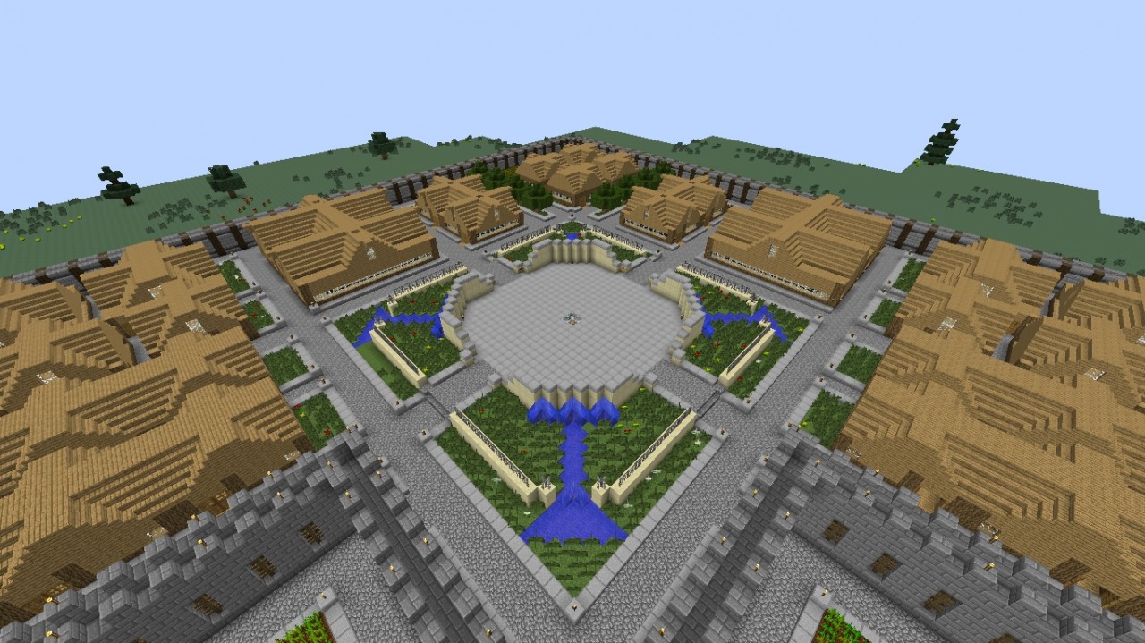 Urban City PVP Map Minecraft Map