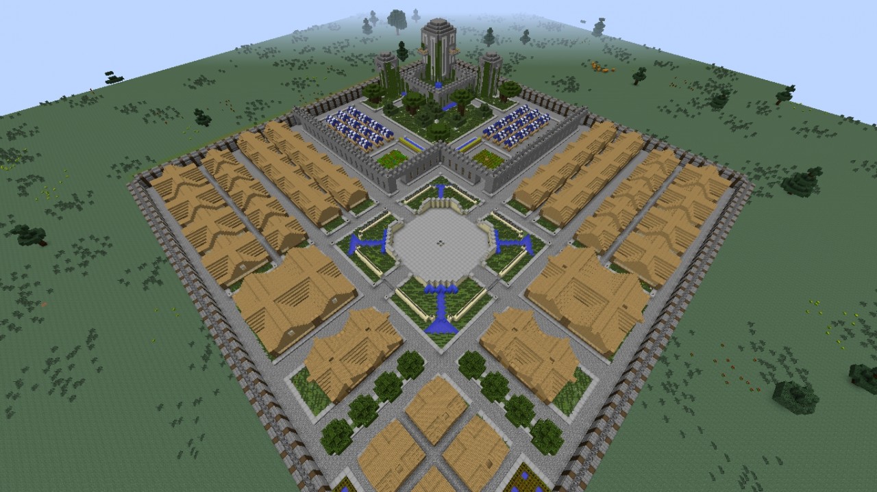 Urban City PVP Map Minecraft Map