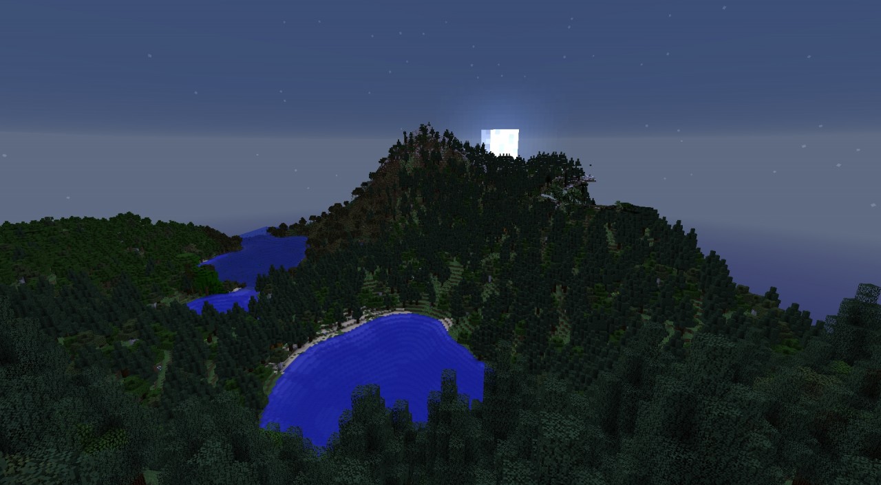 Small Custom Terrain map (My First) Minecraft Map