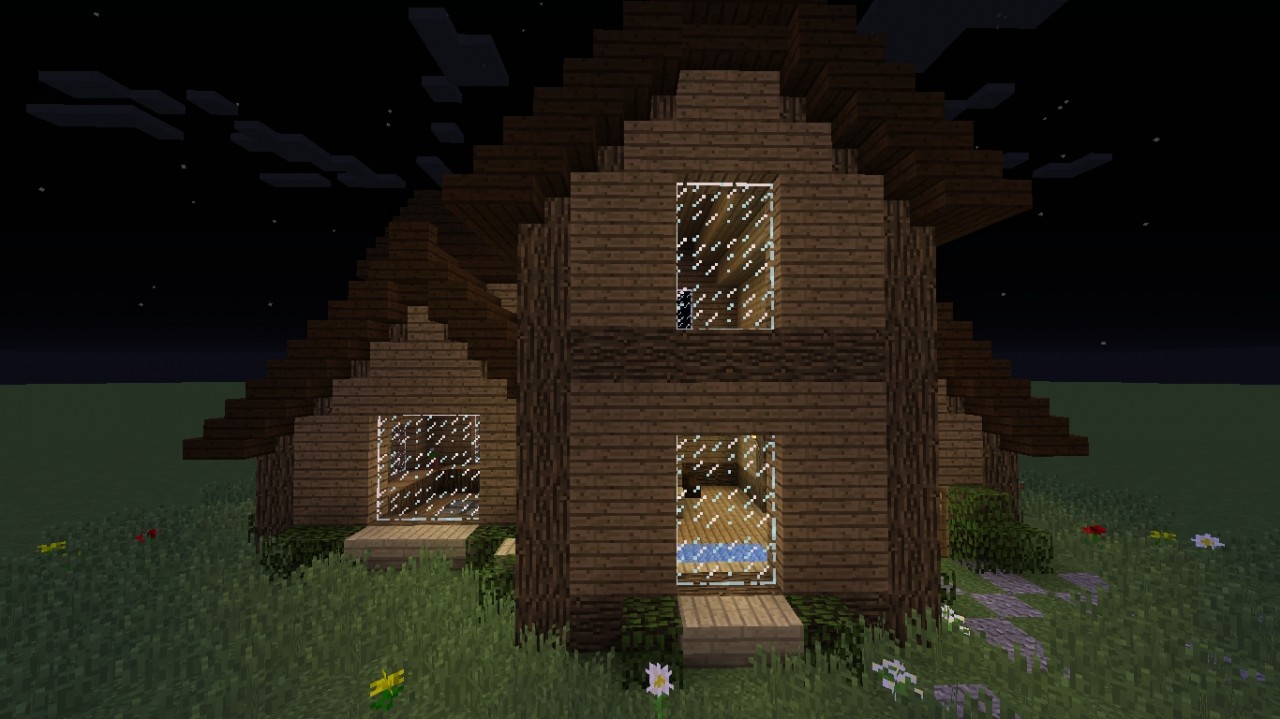 Small Rustic Home Minecraft Map