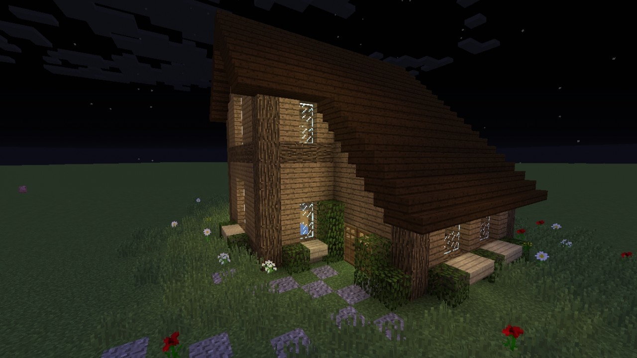 Small Rustic Home Minecraft Map