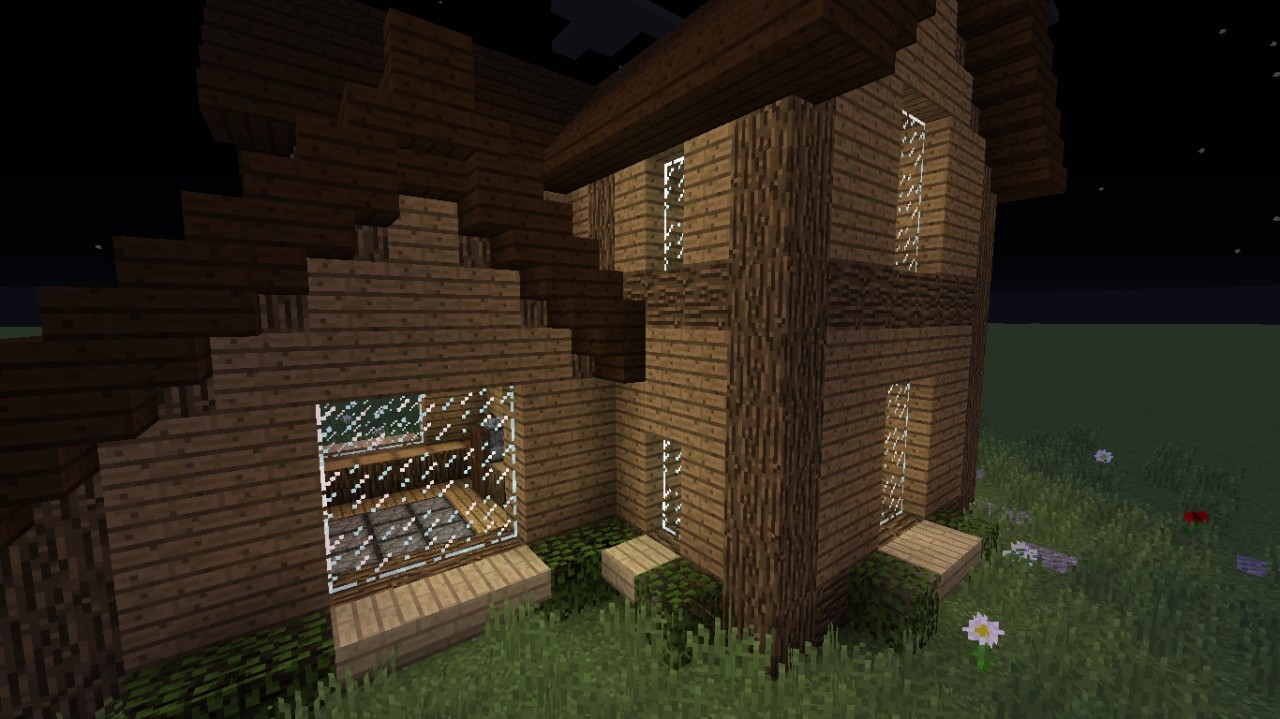 Small Rustic Home Minecraft Map
