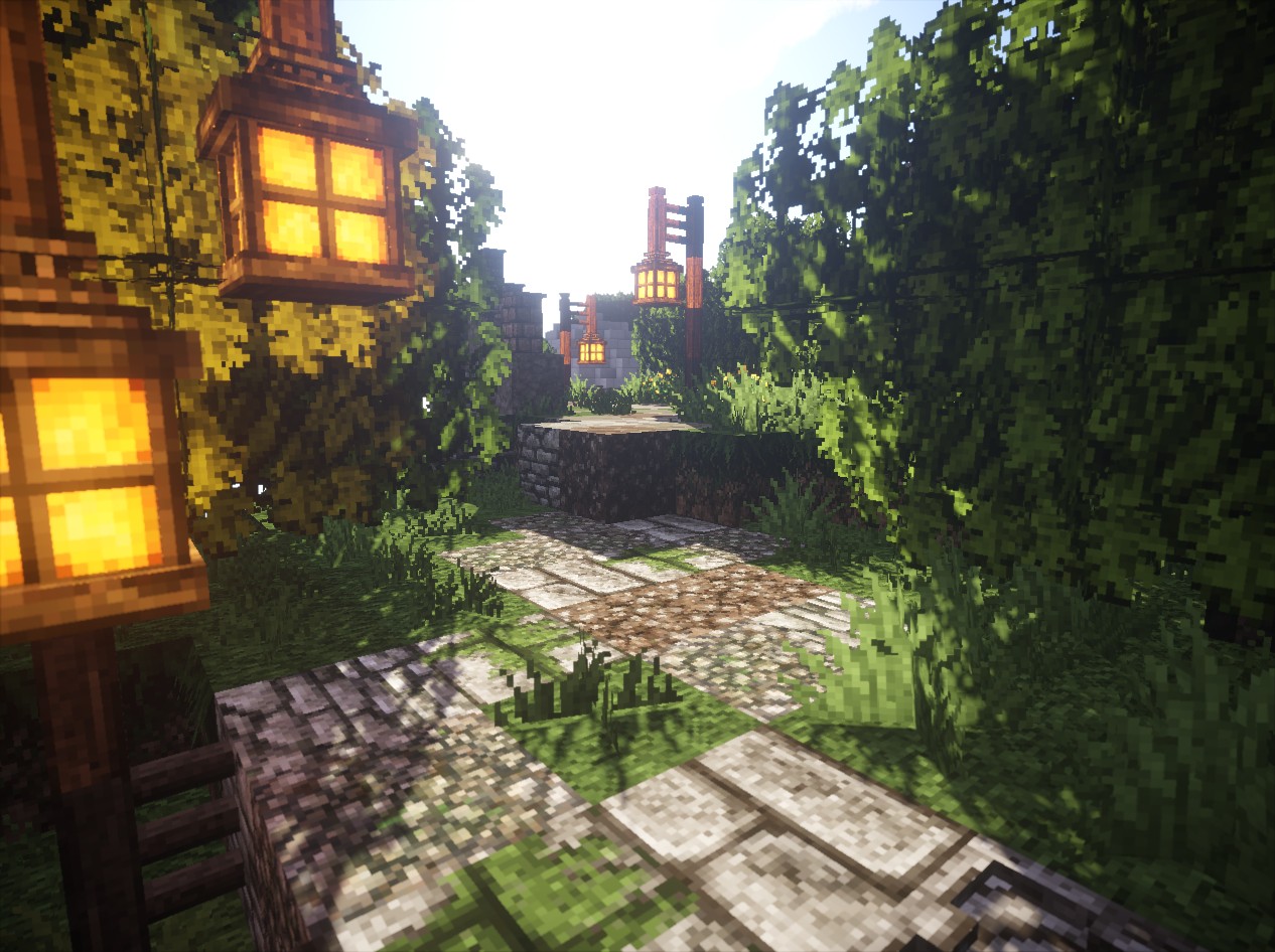 The Forbidden Gardens Minecraft Map