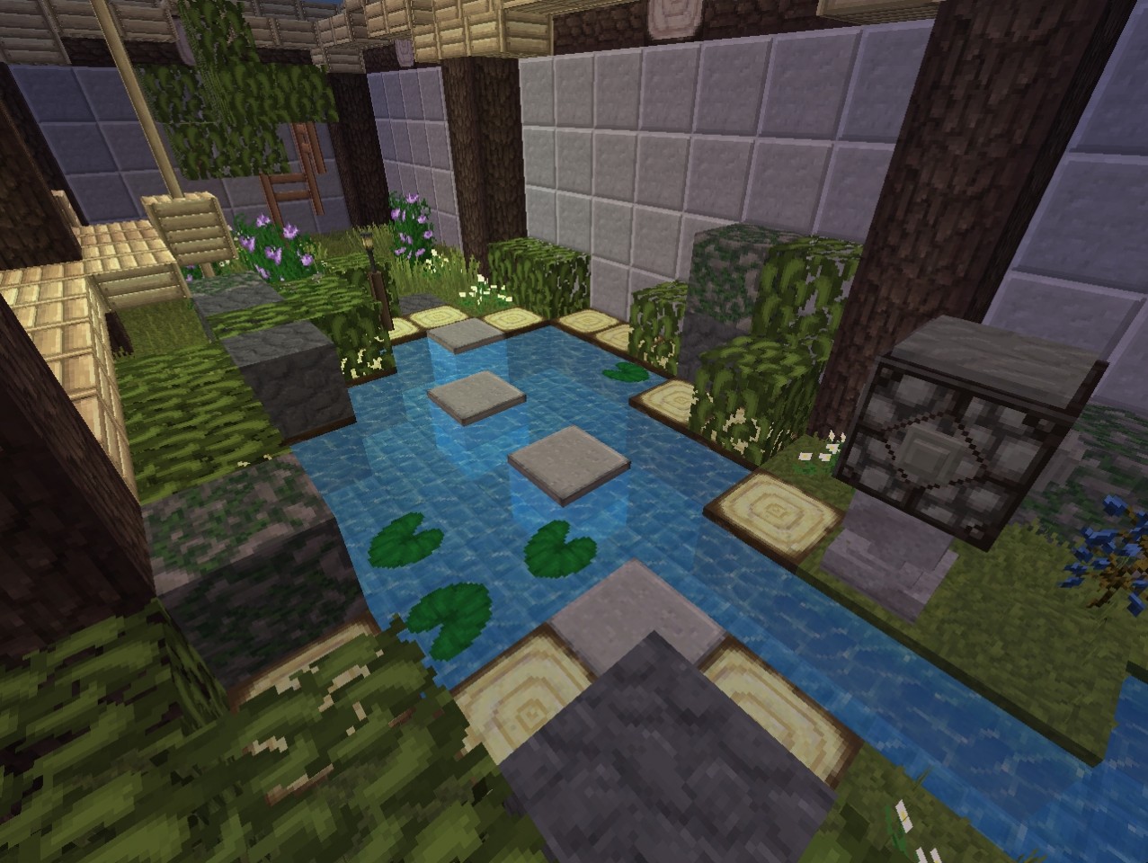 A (more or less) traditional japanese household Minecraft Map