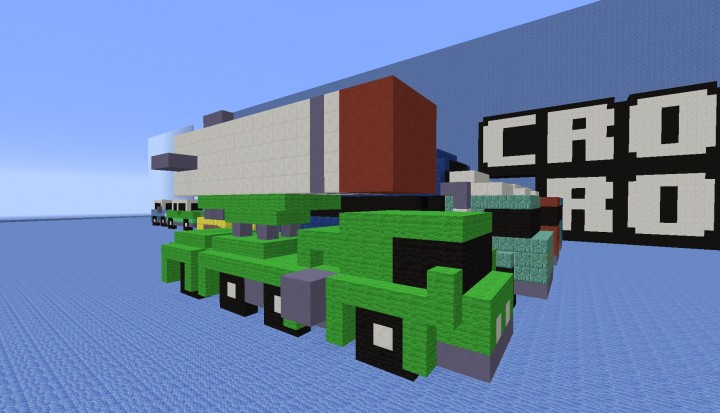 Crossy Road Game Minecraft Minecraft Map