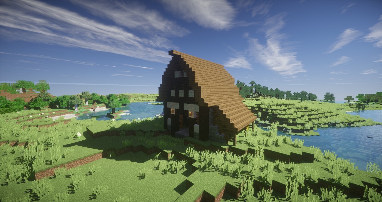Re-Visited Medieval Barn Minecraft Map