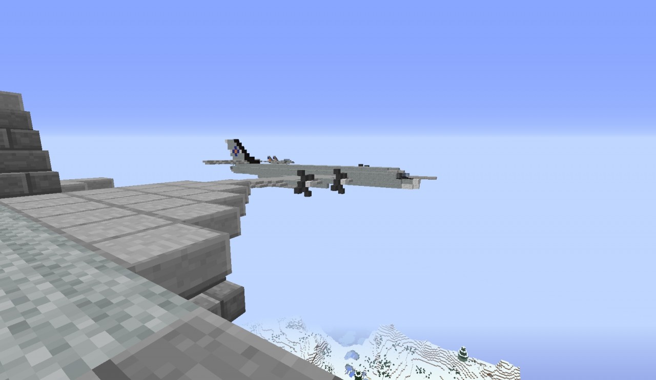 Tu-95 Bear Minecraft Map