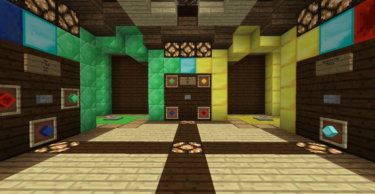 Death Arena 2.0 - A 3-4player Strategy PvP Map Minecraft Map