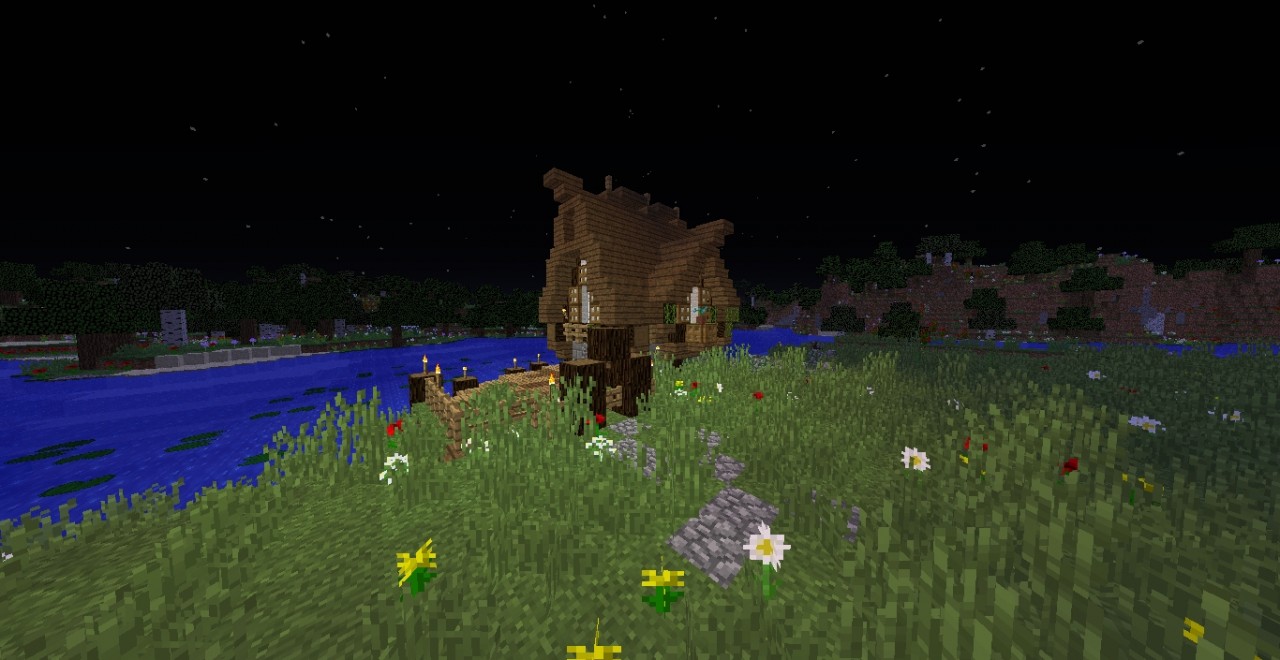 Medieval Fishing House Minecraft Map