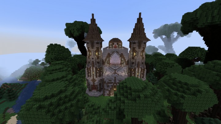 A Elven temple by Xethrin Minecraft Map