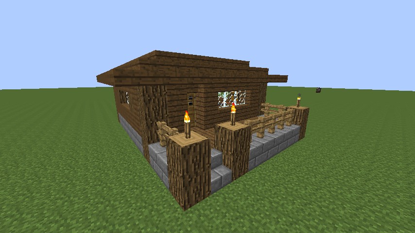Small Survival House Minecraft Map