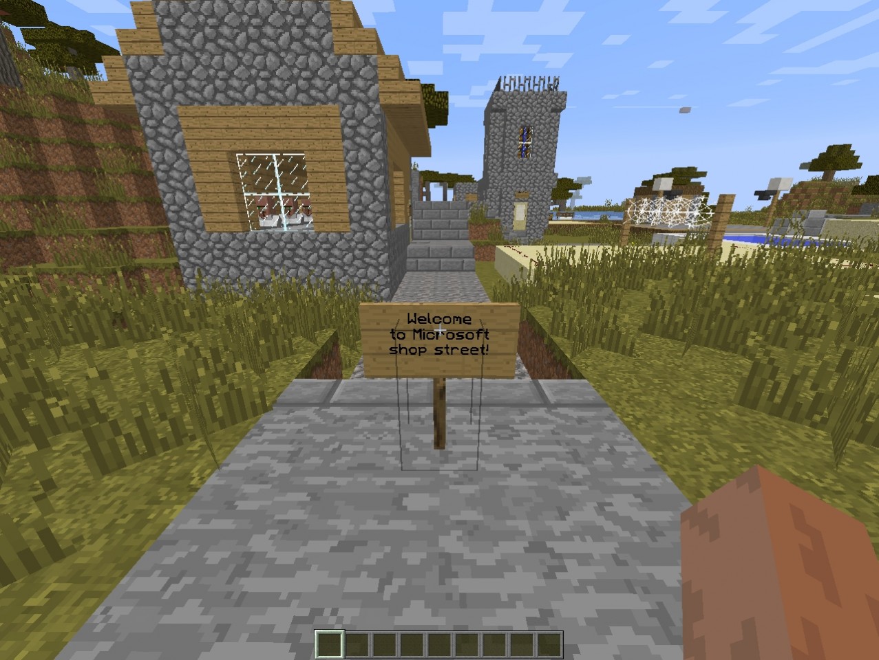 Microsoft Vilage 1.8 (WIP) Minecraft Map