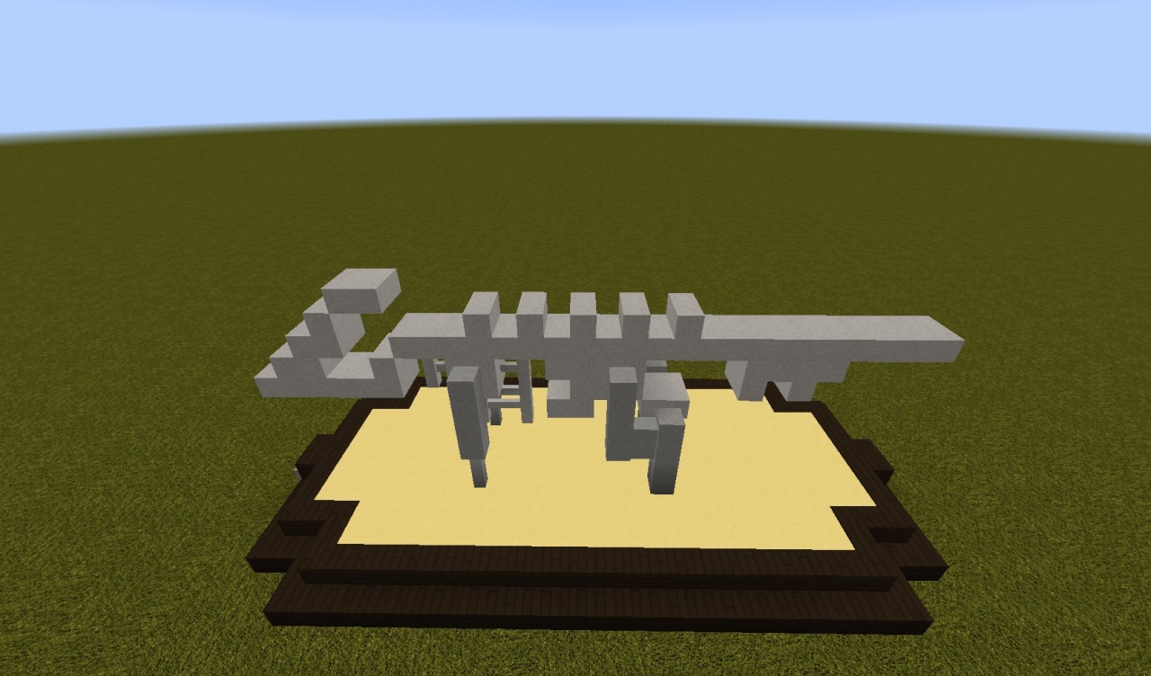 Dinosaur Skeletons 2 | Almost 1:1 Scale Minecraft Map