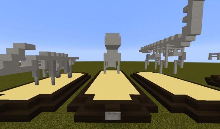 Dinosaur Skeletons 2 | Almost 1:1 Scale Minecraft Map