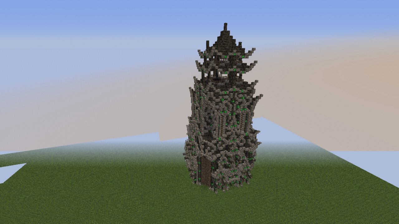 Fantasy Emerald Tower Minecraft Map